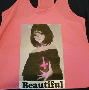 www.dopeazzteez.com | Tops | Brand New Beautiful Anime Girl Tank Top ...